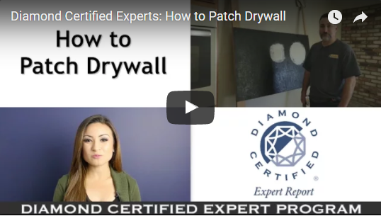 Video: How to Patch Drywall | Diamond Certified